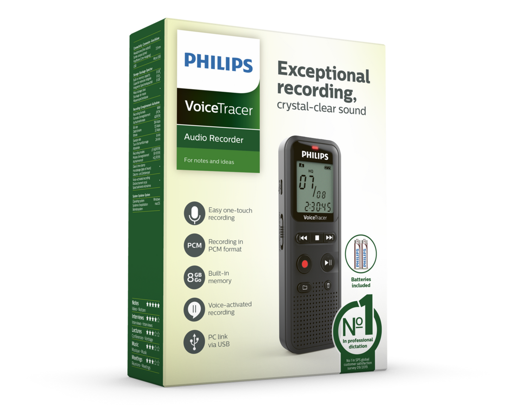 Ceeco: Philips Audio Recorders – shop.ceeco.in